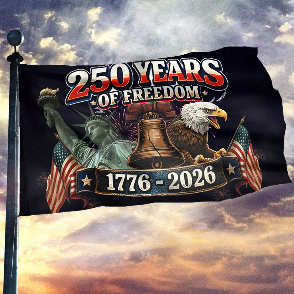 250 Years of Freedom Commemorative Flag – Respect My Look